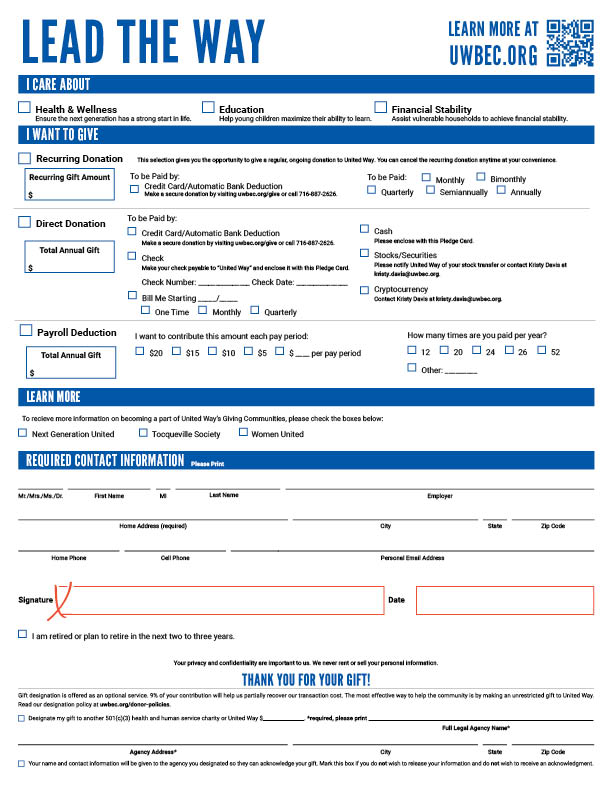 Download Campaign Materials | United Way of Buffalo & Erie County